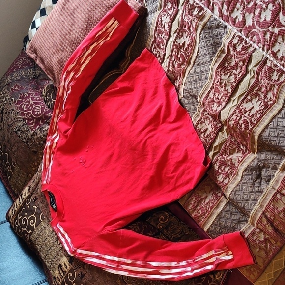 adidas | Shirts | Adidas Collaboration Piece Red Sz Small | Poshmark
